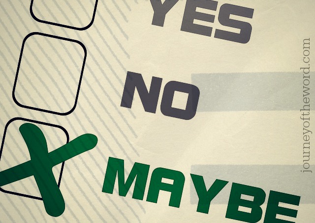 I don’t know – Journey of the Word